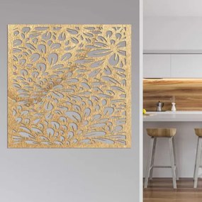 Dřevěný vyřezávaný obraz mandala – Moderní dekorace| SENTOP PR0285