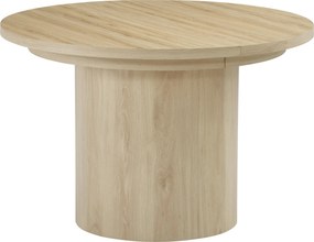 XXXLutz JÍDELNÍ STŮL, barvy dubu, 115-268/115/76 cm P & B - Jídelní stoly - 001467006401
