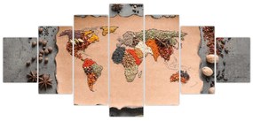 Obraz - Koření světa (210x100 cm)