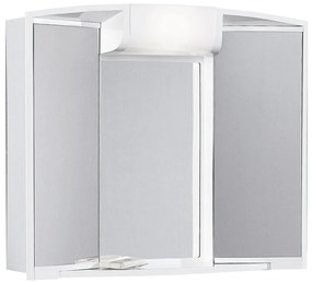 Aqualine, ANGY galerka 59x50x15cm, 1x12W, bílá plast, 541202
