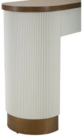 Designová konzole Tahigwa 121 cm bílá
