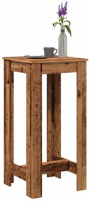 Barový stůl old wood 51 x 50 x 103,5 cm kompozitní dřevo