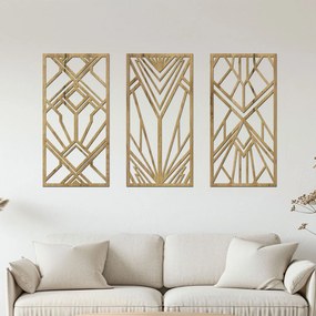 dřevo života Dekorační panel ART Zvolte barvu dekoru: Dub zlatý, Rozměry šxv (cm): 120x80
