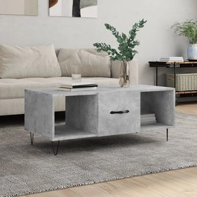 vidaXL Konferenční stolek 102 x 50 x 40 cm kompozitní dřevo [829296] Barva: Betonová šedá