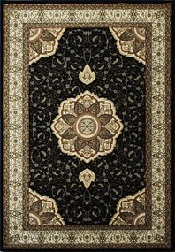 Vopi | Kusový koberec Anatolia 5328 black - 150 x 300 cm