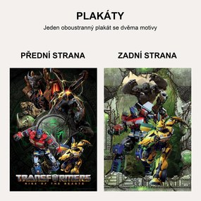 Oboustranný plakát Transformers | 30 x 42 cm | DP351503