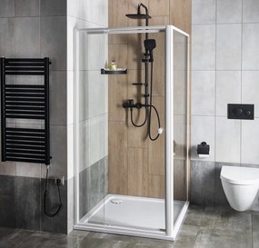 Aqualine, AMICO sprchové dveře výklopné 740-820x1850 mm, čiré sklo, G70