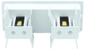 LED Venkovní nástěnné svítidlo LED/12W/230V IP54 bílá