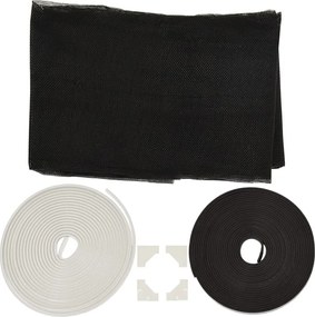 vidaXL Magnetická okenní síť proti hmyzu 130 x 150 cm [153855] Barva: antracitová
