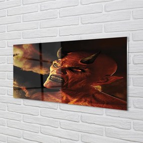 akrylový obraz ďábel 100x50 cm