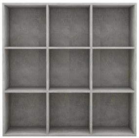 Petromila Knihovna betonově šedá 98 x 29 x 97,5 cm kompozitní dřevo