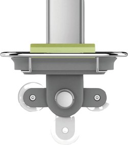 Nastavitelný set poliček a držáku do sprchy, Simplehuman Caddy– závěsný, nerez ocel / ALU