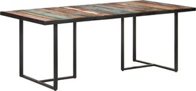 vidaXL Jídelní stůl 200 cm masivní recyklované dřevo [320698]