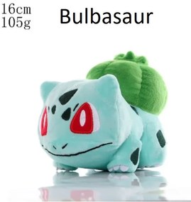 Plyšové hračky Pokémonů cca 20 cm Varianta: Bulbasaur 18cm