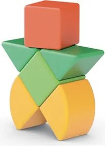 GEOMAG Magnetická stavebnice Magicube Shapes / 6 dílků / od 12 měsíců