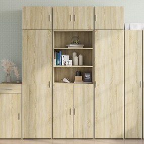Skříň highboard dub sonoma 70 x 42,5 x 185 cm kompozitní dřevo 3281373