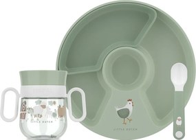 Plastová dětská jídelní sada 3 ks Little Farm by Little Dutch – Mepal
