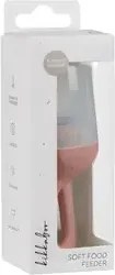 KikkaBoo Krmicí kousátko Platinum Silicone Blush / Kousátko / 100% sil