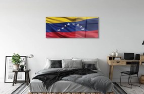 akrylový obraz vlajka Venezuely 120x60 cm