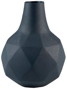 OnaDnes -20% Tmavě modrá kovová váza ZUIVER BLOOM 16 cm