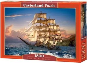 Castorland 151431 Puzzle Plavba za soumraku / 1500 dílků / od 9 let