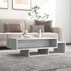 vidaXL Konferenční stolek 105 x 55 x 32 cm dřevotříska [808523] Barva: šedá sonoma