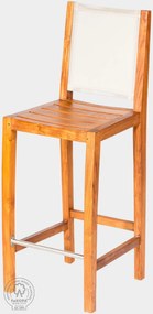MERY - barová židle z teaku