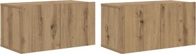 Sestava TV skříněk 4 ks Artisanový dub Kompozitní dřevo 3393572