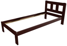 Vomaks Jednolůžková postel VMK010A Rozměr: 100 x 200 cm, Barva: surové dřevo