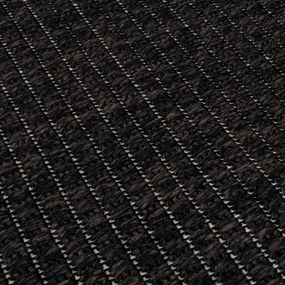 Flair Rugs koberce Kusový koberec Aruba Alfresco Weave Charcoal – na ven i na doma - 133x170 cm