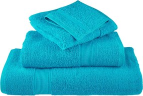 Premium ručníky SOLUND 10 ks tyrkysové 70x140 cm 600 g/m² 137454