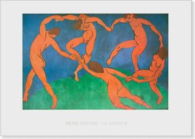 Plakát Henri Matisse - La Danza II