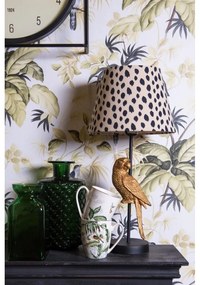 Stolní lampa s dekorací zlatého papouška – 	Ø 25*51 cm / E27