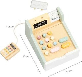 Dřevěná pokladna Tooky Toy TP543