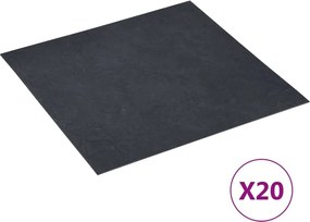 vidaXL Samolepicí podlahové desky 20 ks PVC 1,86 m² [330156] Barva: Hnědo-béžová