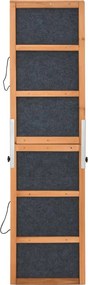 vidaXL Rampa pro psy 120 x 30 cm masivní jedlové dřevo [172419] Barva: Šedá