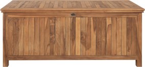 Teak zahradní úložný box Novena 140X77x63 – teaková