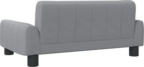 Pelíšek pro psy světle šedý 70 x 45 x 30 cm textil 171858