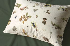 Krepový povlak na polštář Podzimní plody Velikost: 40 x 40