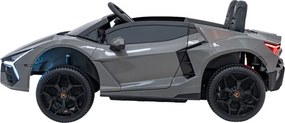 Elektrické autíčko Lamborghini Revuelto XL šedé
