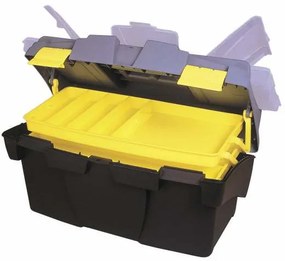 19" Box na nářadí MEGA rozkládací s plastovými přazkami- Stanley