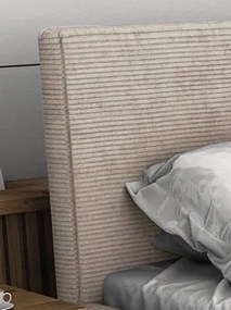 Postel LINCOLN 120x200 černá s úložným prostorem