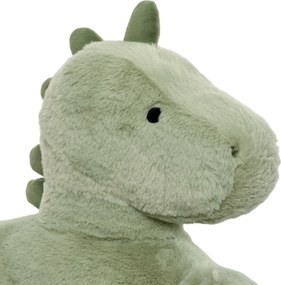 Dětské plyšové křeslo DINO, 48 x 45 x 42 cm - zelený