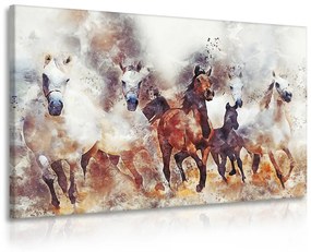 Malvis ® Obraz koně Velikost: 90x60 cm