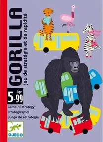 DJECO Karetní hra Gorilla / 3-5 hráčů / od 5 let / 45 karet