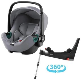 Britax Römer Autosedačka Baby-Safe 3 i-Size Flex Base 5Z Bundle Britax Indigo Blue