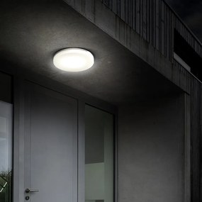 SOLIGHT LED venkovní přisazené svítidlo 24W/230V/1920Lm/4000K/120°/IP54, kruhové bílé