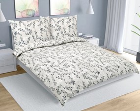 Povlečení krep na dvoudeku Béžová,Šedá,Červená 80/813 - 1ks 200x200, 2ks 70x90 cm