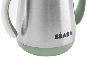 Hrnek termoizolační s brčkem nerez 250ml Sage Green