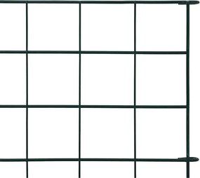 Zahradní plot 77,5 x 64 cm zelený 146102
